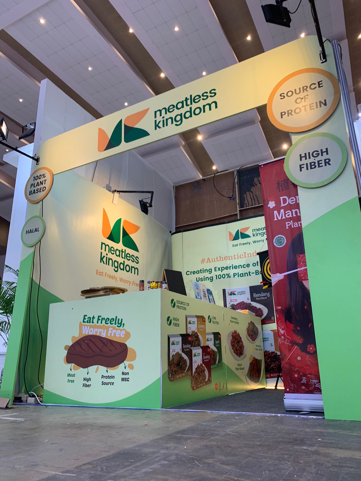 Mushome dan Meatless di SialINTERFOOD 2022 - Mushome